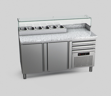 Preparation Counters - Pizza Preparation Counter